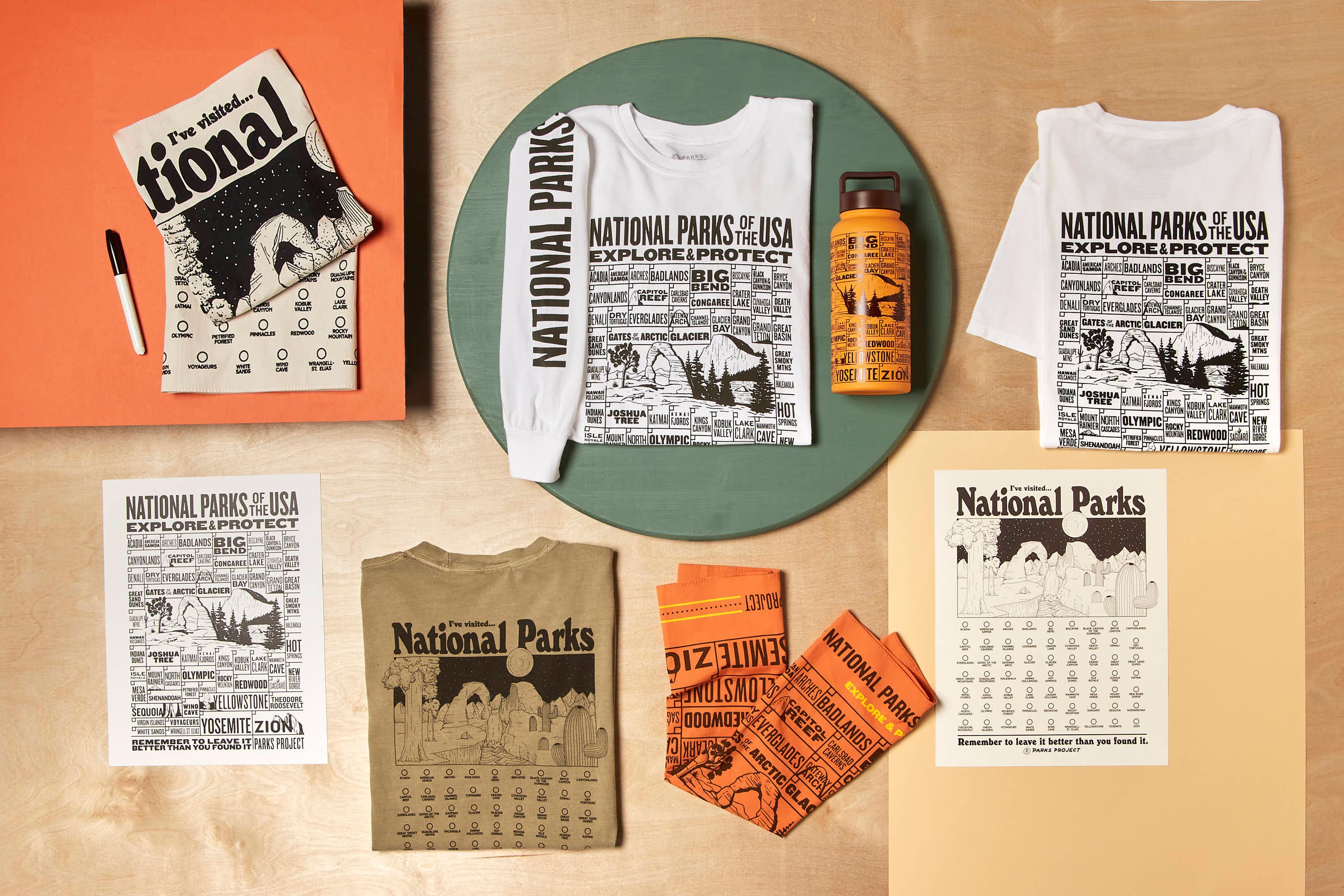 Shop Tees, Posters and More in Our National Park Road Trip Collection ...