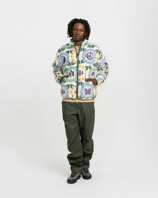 Eco-Friendly Nature In Bloom Faux Shearling Jacket – Parks Project