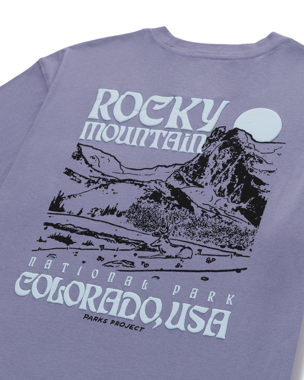Shop Rocky Mountain Puff Print Pocket Tee Inspired by Rocky Mountain NP ...