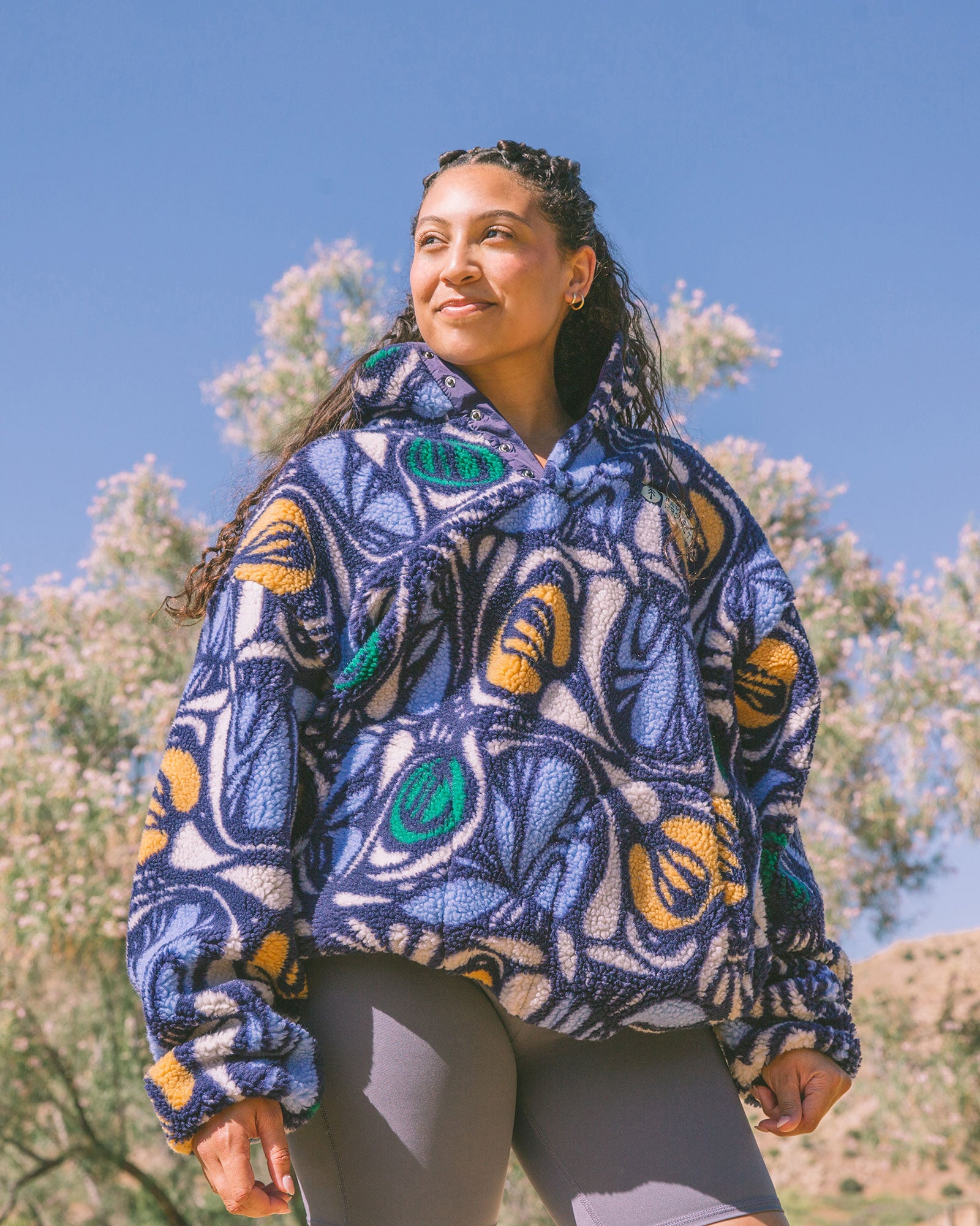 Shop Parks Wonderland Trail High Pile Fleece Inspired By Parks – Parks ...