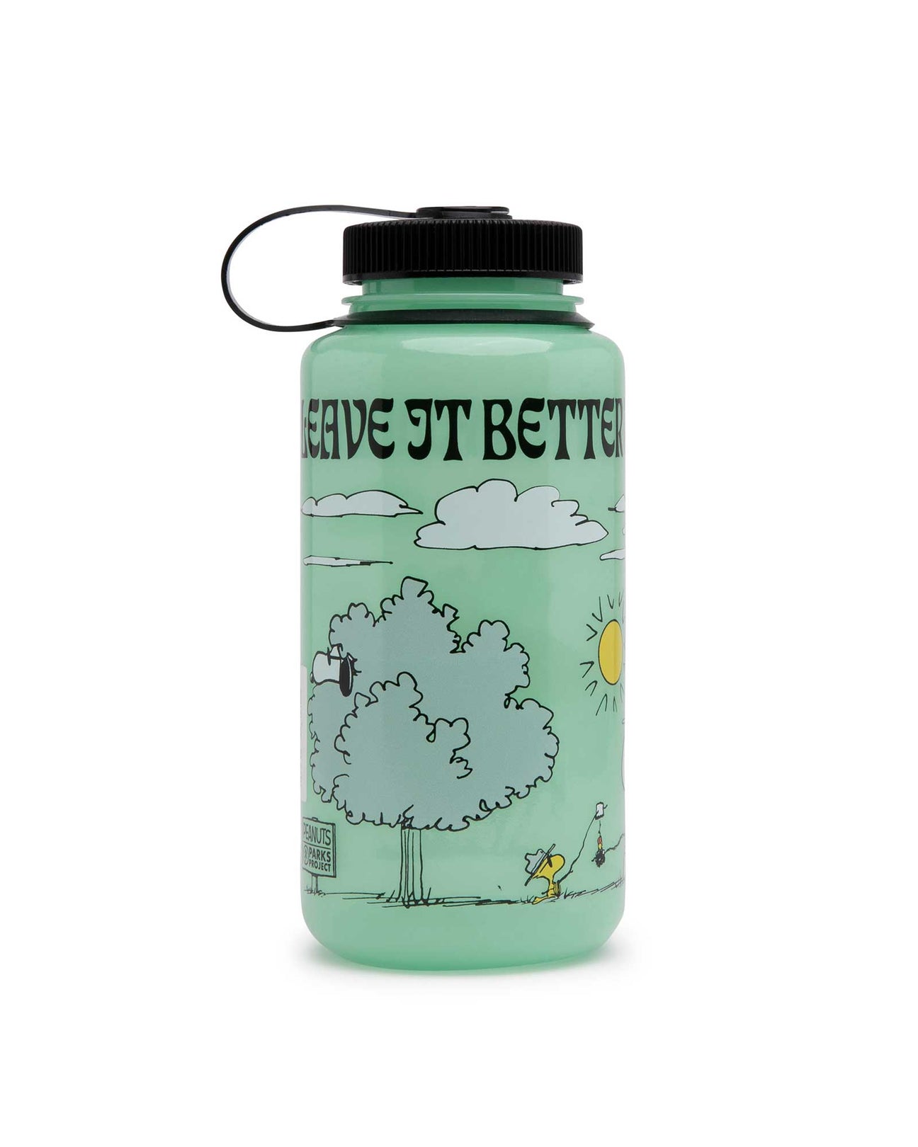 Peanuts x Parks Project: Snoopy Themed Water Bottle and Sticker Pack