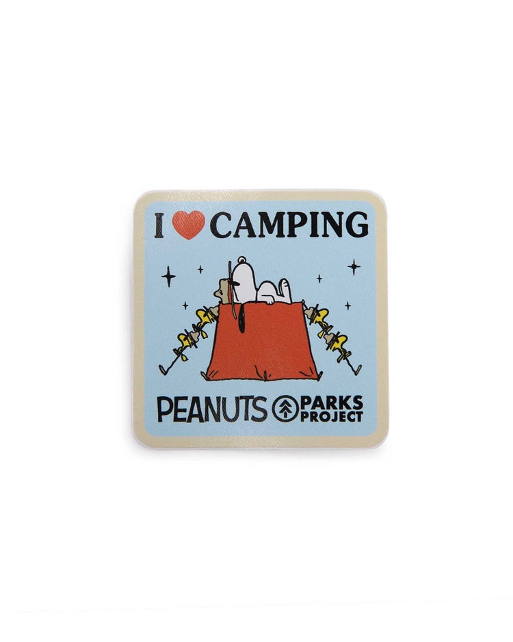 Peanuts x Parks Project: Snoopy Themed Water Bottle and Sticker Pack