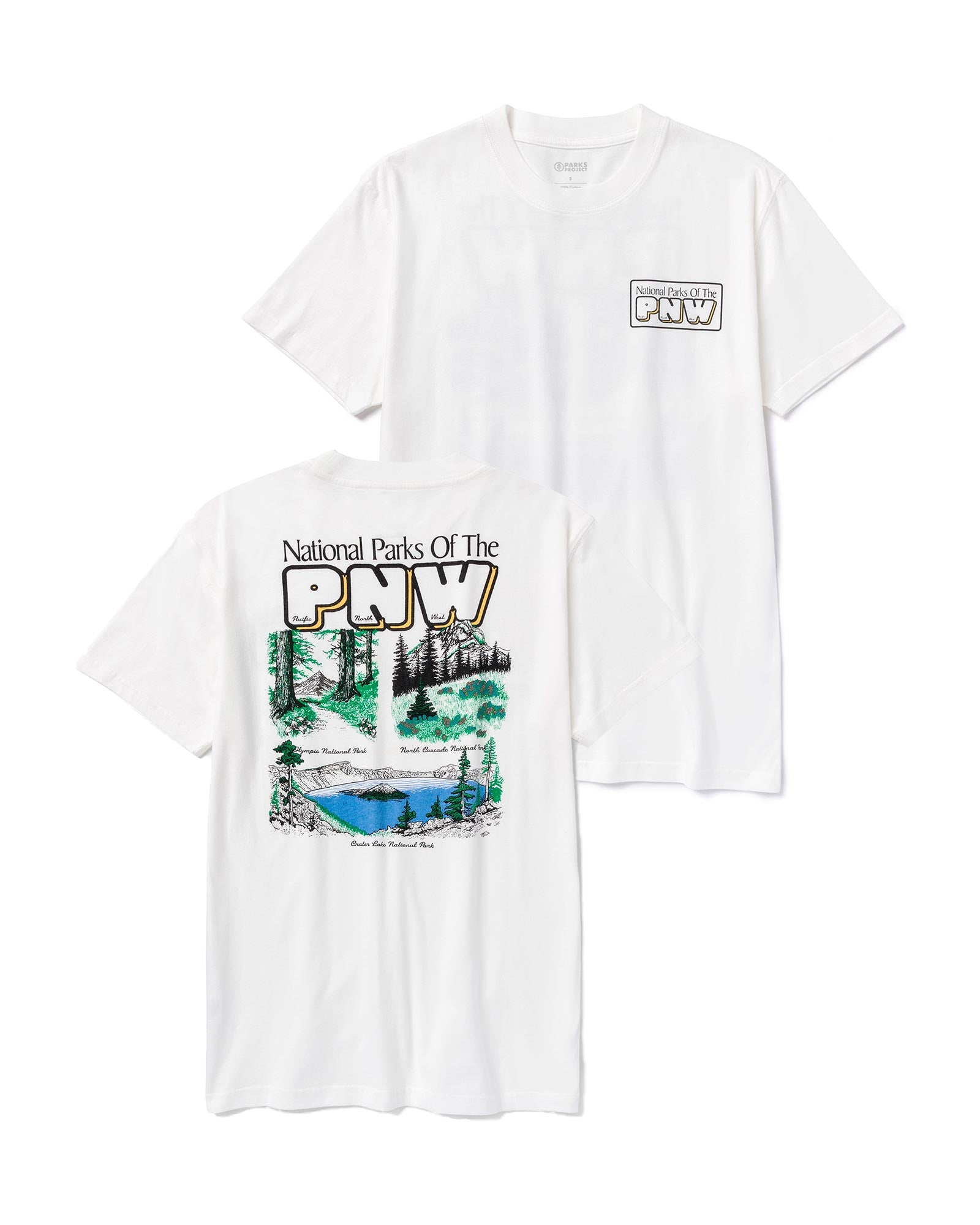 Shop Pacific Northwest Parks Tee Inspired by the PNW – Parks Project